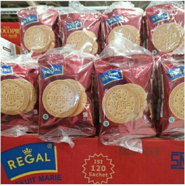 Jual Regal Marie Biskuit Sachet ( Renceng ) 10 x 12g - Jakarta Timur ...