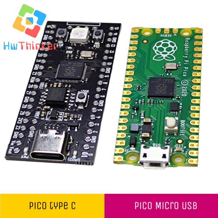 Jual Raspberry Pi Pico RP2040 RP 2040 ARM Microcontroller Board ...