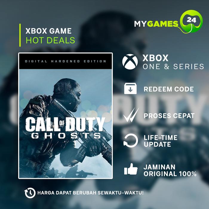 Jual Call of Duty Ghosts Xbox One Series X|S redeem code - Standard ...