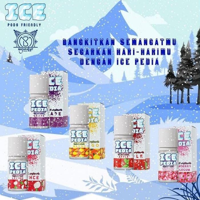Jual LIQUID SALT NIC ICE PEDIA 30ML PODS FRIENDLY ICEPEDIA - GRAPE ...