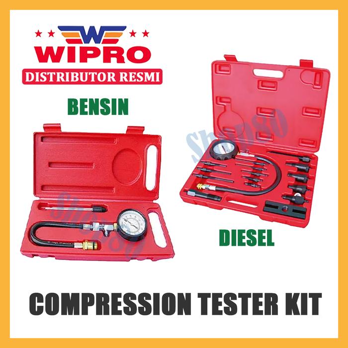 Jual Wipro Compression Tester Kit Alat Tes Kompresi Mesin Bensin ...