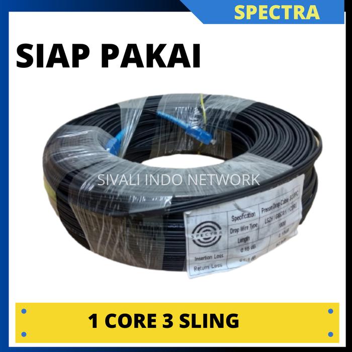 Jual Kabel Fo Precon Spectra 1 Core 3 Seling Sc Upc 50/75/100/150/200/300 M Di Seller Velvet ...