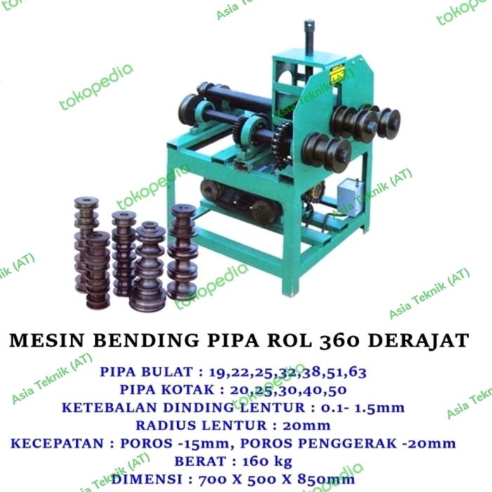 Promo Mesin Bending Pipa 3 Inch Roll 360 Derajat Cicil 0 3x Jakarta