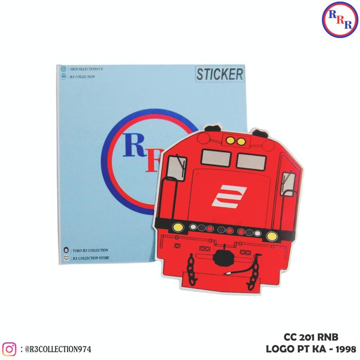 Jual Stiker Kereta - CC 201 RNB LOGO PT KA 1998 - Kota Surabaya - R3 ...