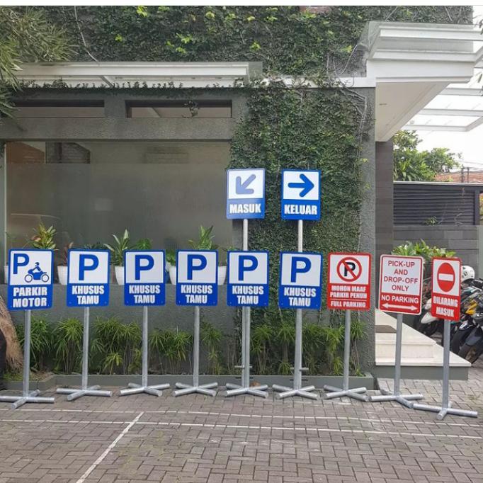 Jual Rambu parkir 40x50 Tiang Silang Custom - Jakarta Utara - PRODUSEN ...