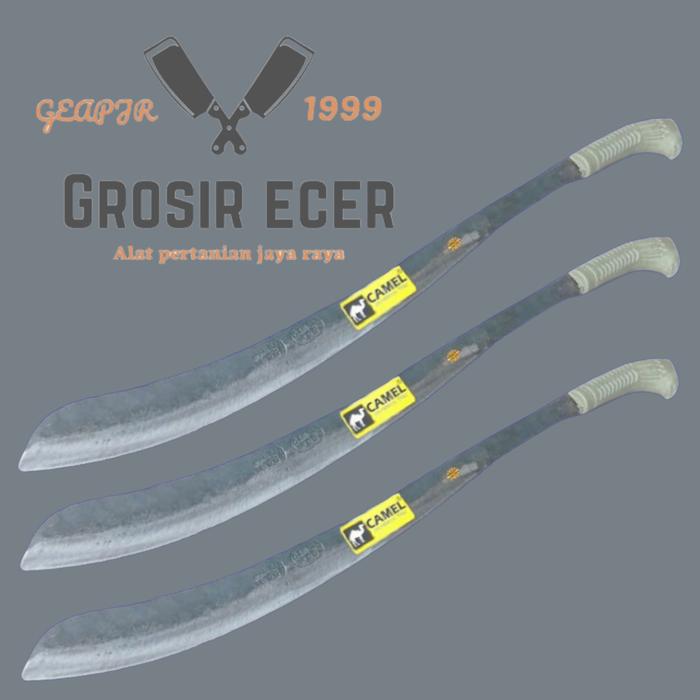 Jual Parang Tebas Kayu Rumput Baja Per Jeep Super Tajam Tanpa Asah ...