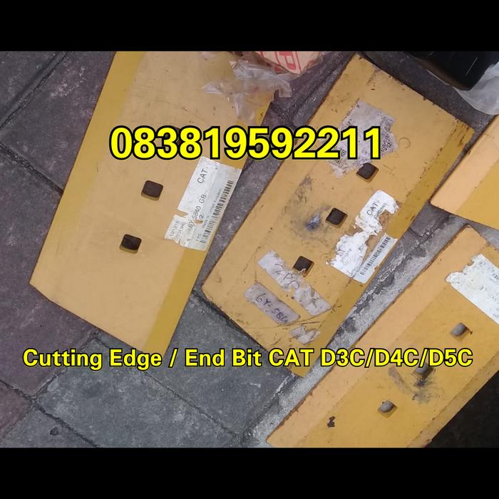 Jual Cutting edge / end bit D3C,D4C,D5C asli caterpillar - Jakarta ...
