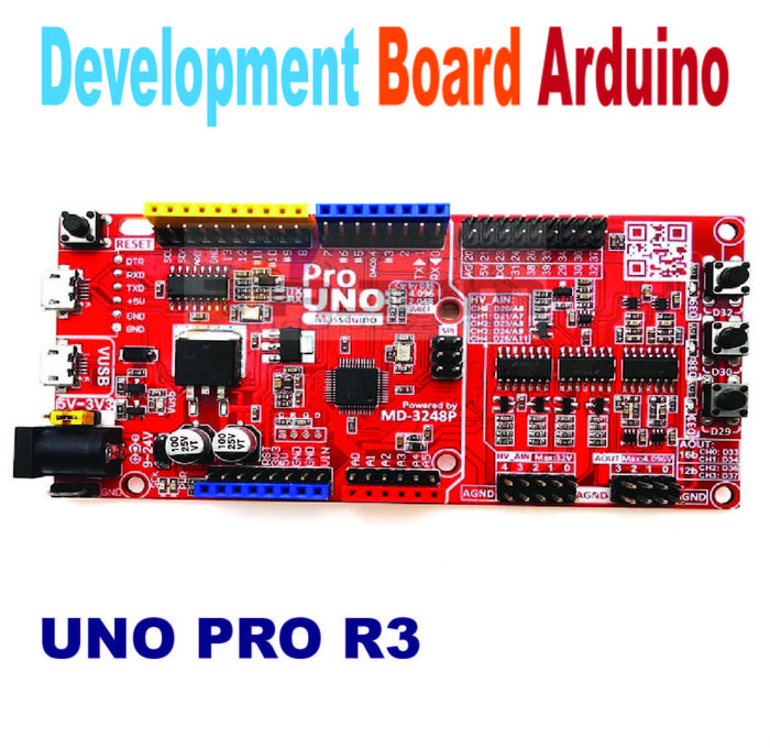 Jual UNOPro R3 for Arduino uno R3 Compatible DAQ 16bit ADC 16bit DAC Onboad - Kota Medan - Tanda ...