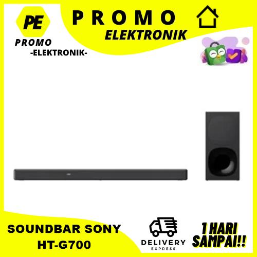 Promo Sony HT-G700 Soundbar with Bluetooth Dolby Atmos / DTS:X 3.1Ch HTG700 Cicil 0% 3x ...