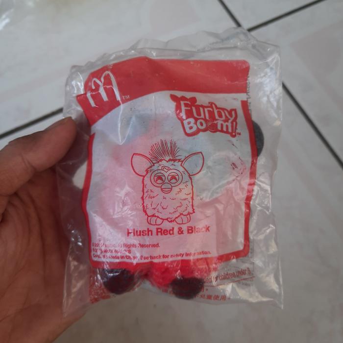 Jual Happy meal furby plush red & black (furby) - Kab. Bogor - Pemulung ...