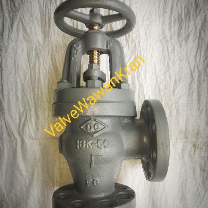 Jual Angle Valve 16k50 16k 50 2 inch Cast Iron - Jakarta Utara ...
