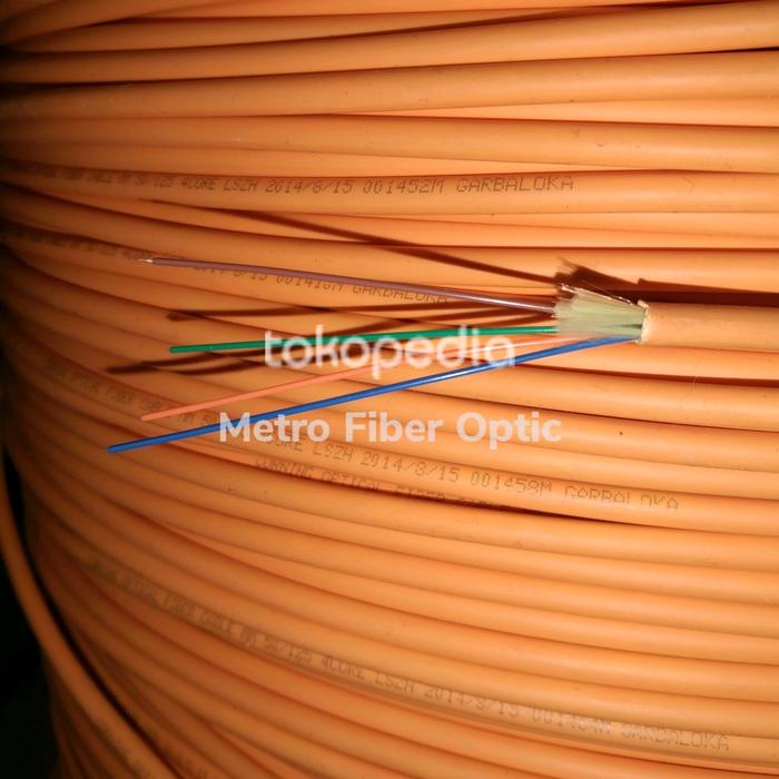 Promo Cable Bundle Fiber Optic 4 Core OM2 Multimode Tight Buffered 200 ...