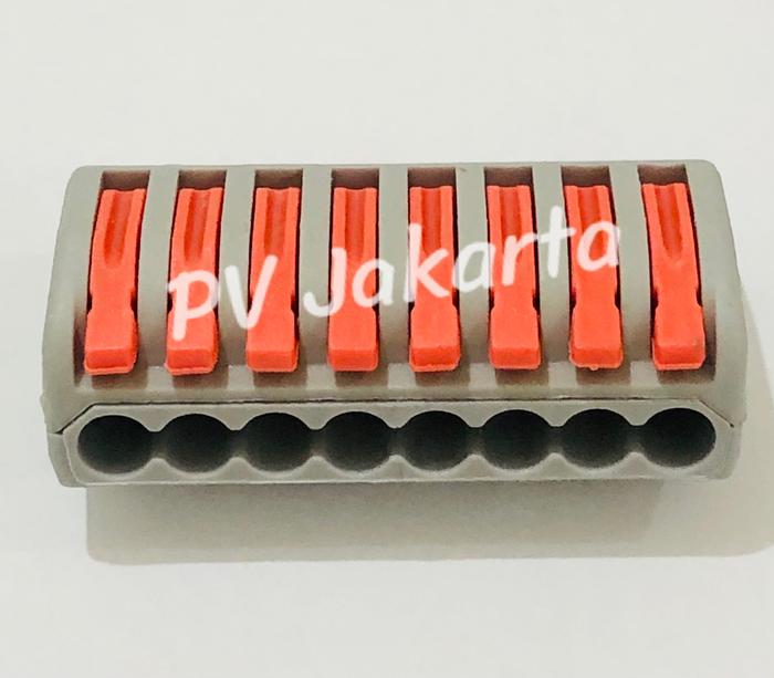 Jual Wago OEM Connector 8 Wire PCT 218 Terminal Block 8P Lever Cage ...