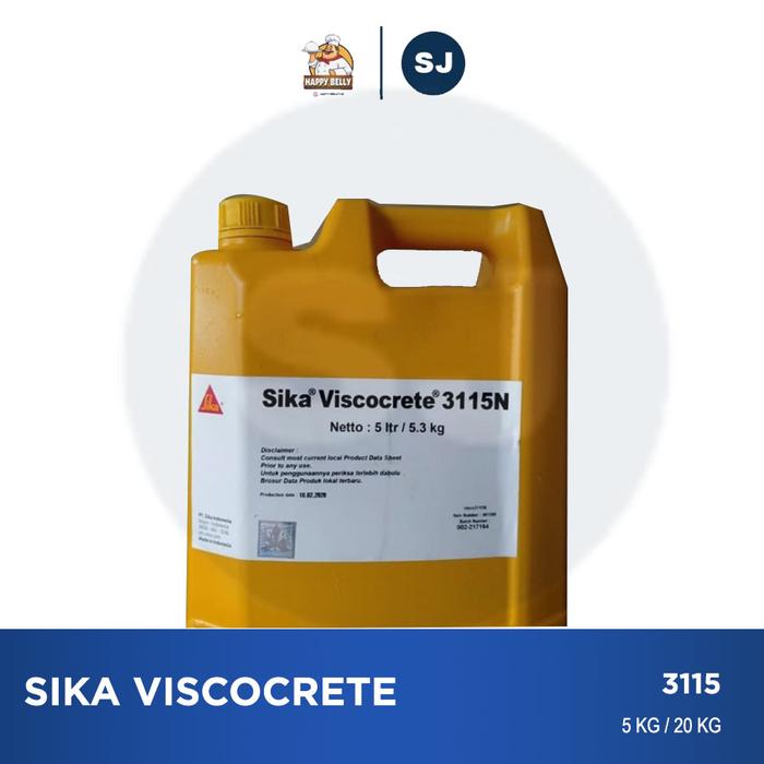 Jual sika viscocrete 3115 N 5 liter - Kota Medan - SJ WARNA BANGUNAN ...