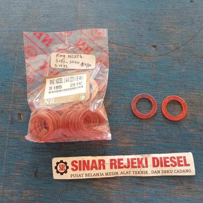 Jual Ring Tembaga Ring Nozzle Mesin Diesel S195 S1100 S 195 S 1100 ...