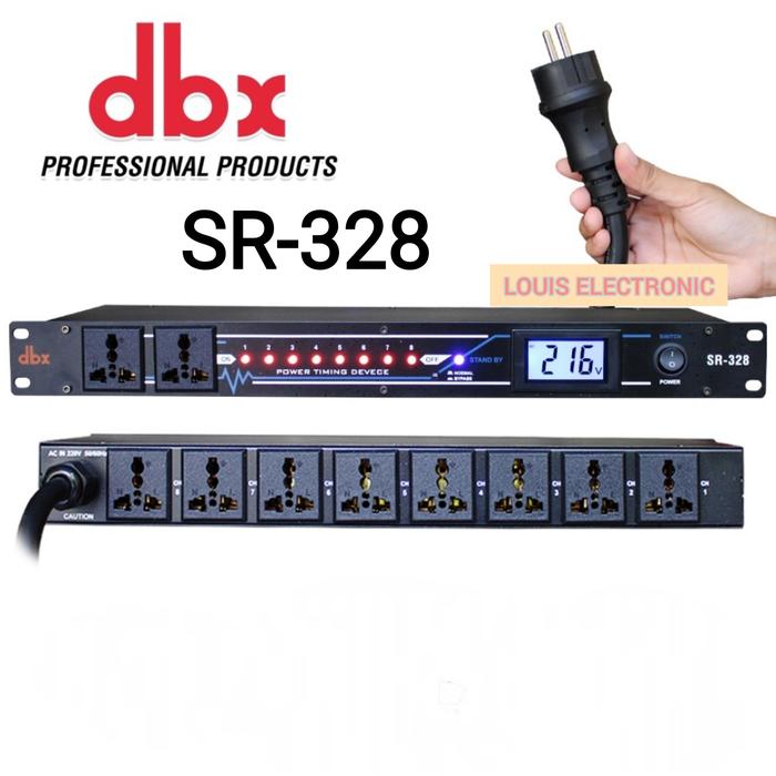 Jual Power Sequencer Controller DBX SR328 SR 328 10 Channel LCD - Kota ...