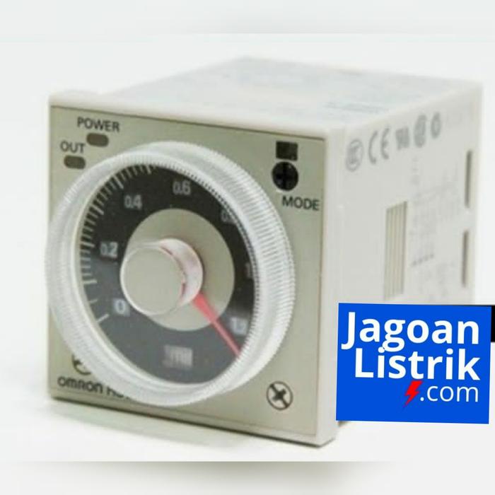 Jual Timer Omron H3CR-F8 220V Original /Timer H3CR-F8 2 Jarum Omron 220 ...