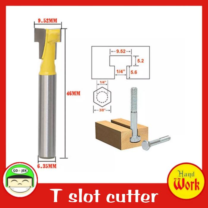 Jual T slot Cutter Router Bit Mata Profil Slot Baut - Kota Bekasi ...