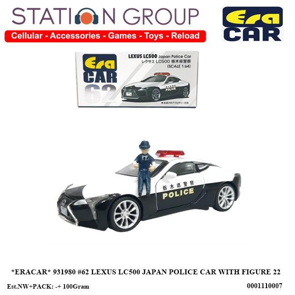 Jual ERA CAR 931980 #62 LEXUS LC500 JAPAN POLICE CAR WITH FIGURE 22 ...