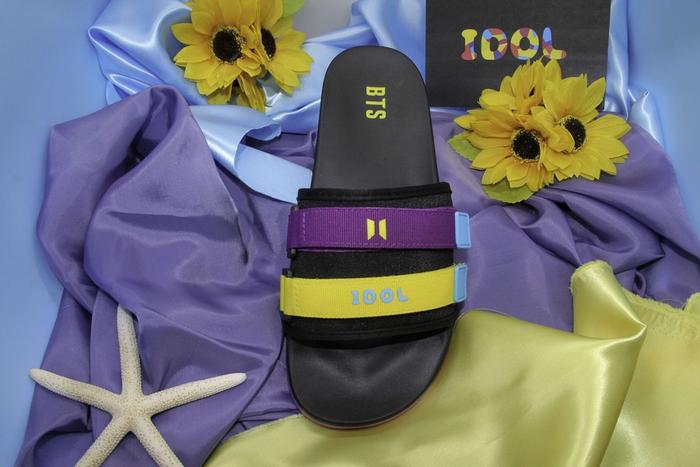 Jual 【BTS】 IDOL design Slip-On Sandal Original Official Limited From ...