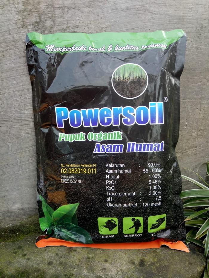 Jual POWERSOIL Pupuk Pembenah Tanah 1kg Humic Acid 60% - Kab. Pringsewu ...
