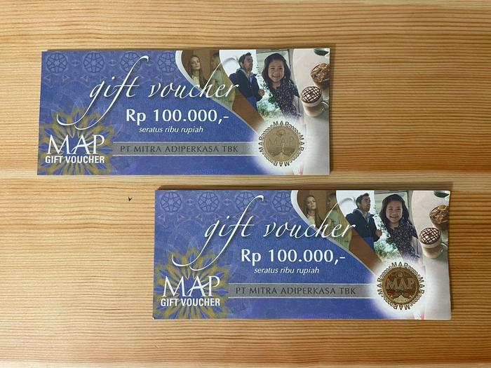 Jual Voucher MAP Nominal Rp 100.000 - Jakarta Utara - Real IAWT | Tokopedia
