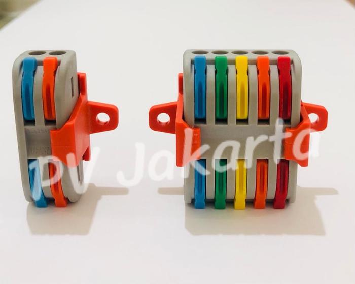 Jual Wago OEM Connector 2x2 Wire PCT 2-2 Terminal Block 2P Lever Cage ...