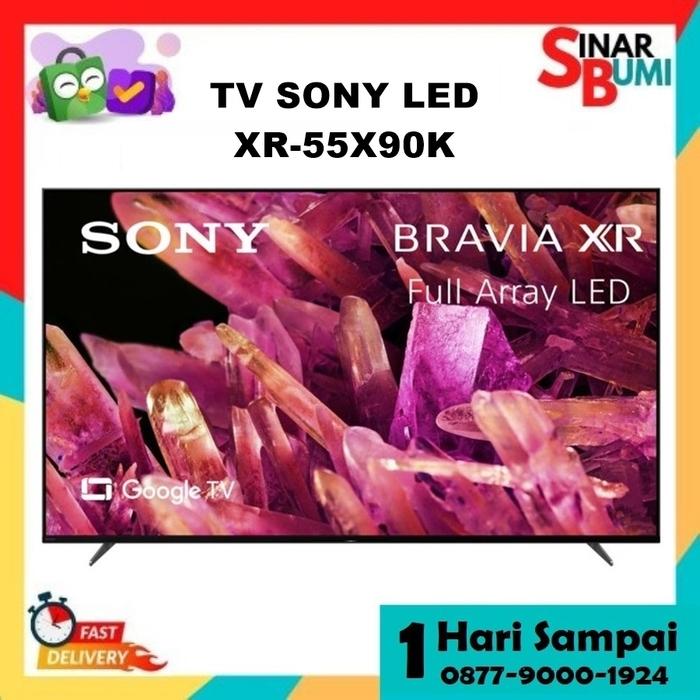 Promo SONY XR-55X90K SMART TV ANDROID UHD 4K HDR 55INCH 55X90K GOOGLE TV NEW Cicil 0% 3x ...
