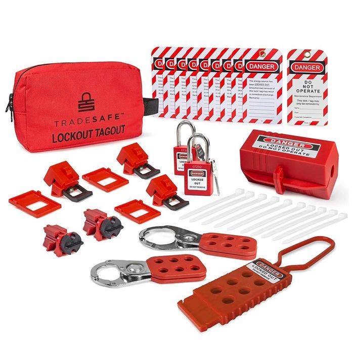 Jual Lockout Tagout Kit Electrical - Loto Safety Padlock Set Kit ...
