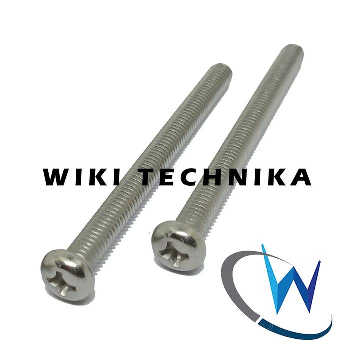 Jual JUAL 100 PCS BAUT M6 PARTIAL DRAT 6MM PITCH 1MM BESI GALVANIS - 6X70 - Kota Bandung - Wiki ...