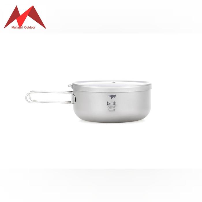 Jual Keith Ti5327 Lunch Box Titanium Kotak Makan 800ml Piring ...