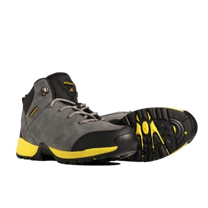 Jual Sepatu Gunung Mokzhaware Breathe Su - Grey Yellow Murah banget ...