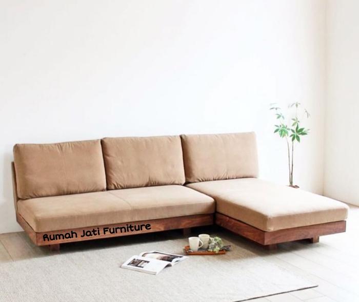 Jual Sofa Minimalis Ala Jepang , Sofa Minimalis rangka kayu jati busa ...