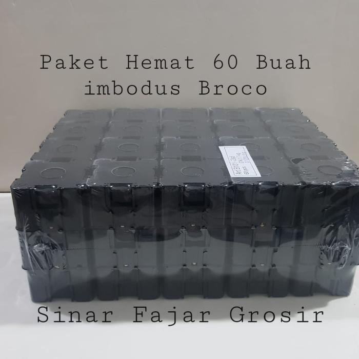 Jual Paket Hemat 60 buah Imbodus Broco / Embodus Broco / Mangkok ...