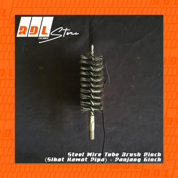 Jual Steel Wire Tube Brush 2inch (Sikat Kawat Pipa) - Panjang 6inch ...