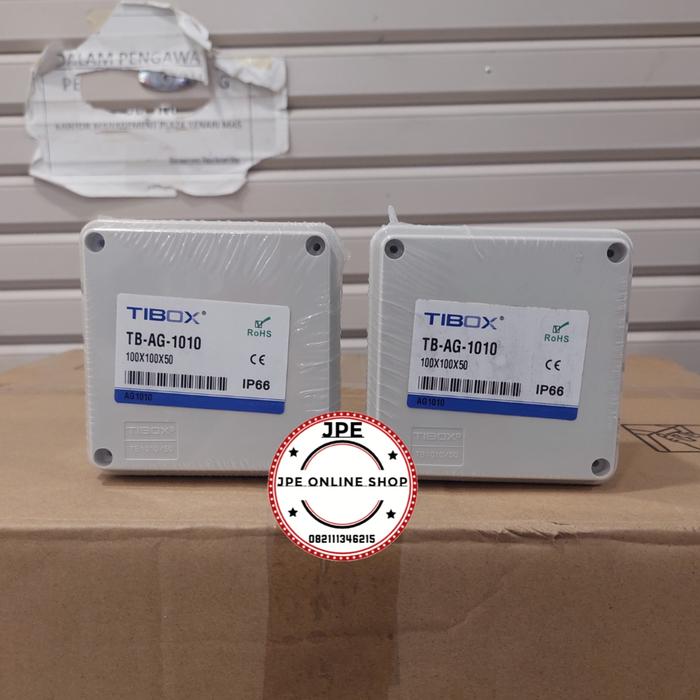 Jual Junction Box/Duradus/Box Panel Plastik 100x100x50 mm Tibox ...