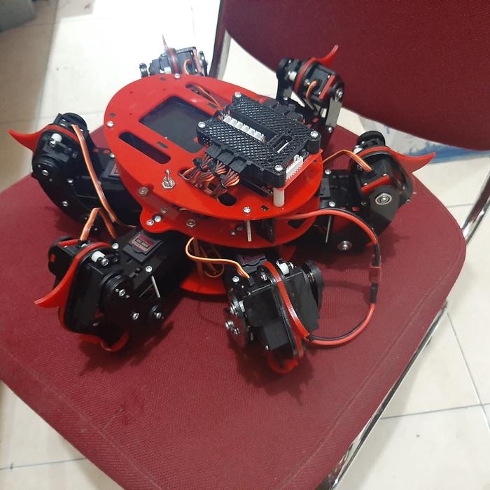 Jual Robot Hexapod Spider Avoid Obstacle Aplikasi Pemadam Api, MG995, MG996 - Kota Padang ...