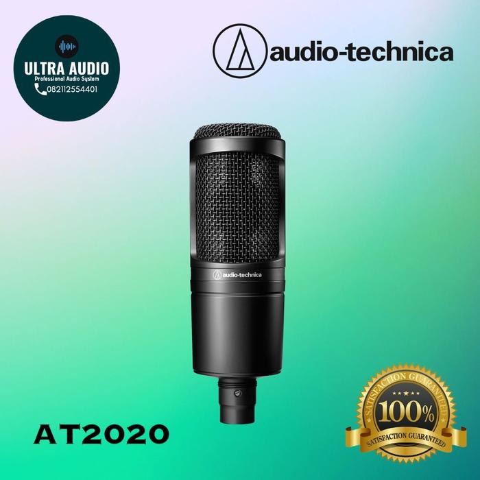 Jual Audio Technica AT2020 / AT-2020 / AT 2020 Microphone ORIGINAL ...