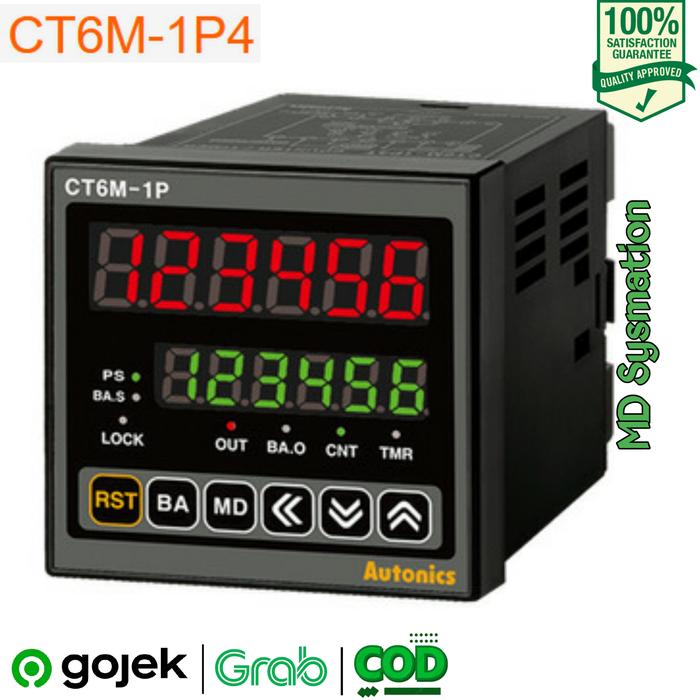 Jual Autonics CT6M-1P4 Counter/Timer - Kota Depok - Md Sysmation | Tokopedia