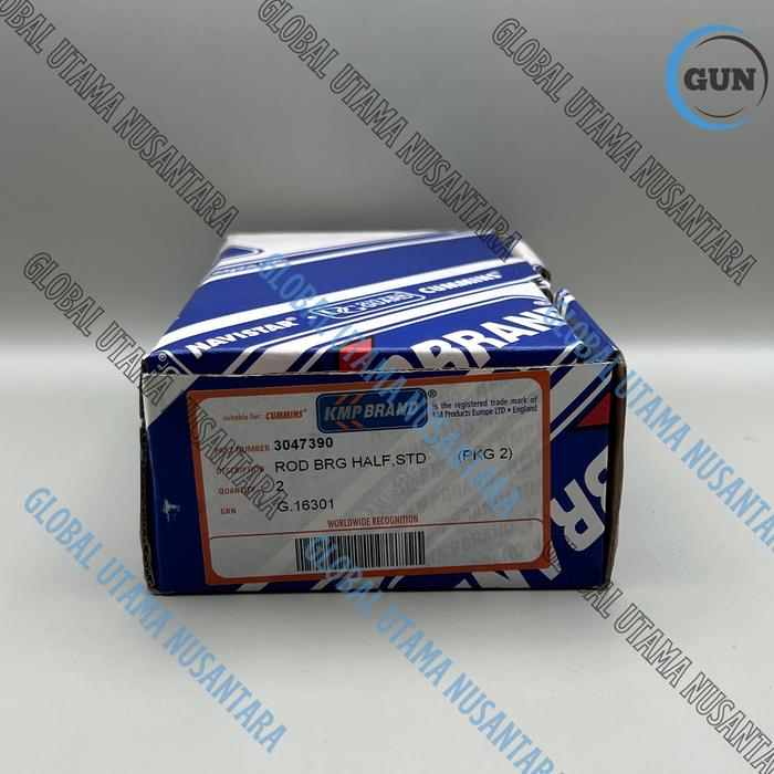 Jual CONROD BEARING KTA38 / KTA50 SIZE STD - 3047390 (KMP BRAND ...