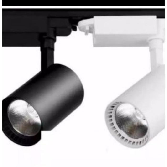 Jual LAMPU RELL TRACK LAMPU SOROT TRACK LIGHT SPOTLIGHT 10W/15W/20W/30W ...