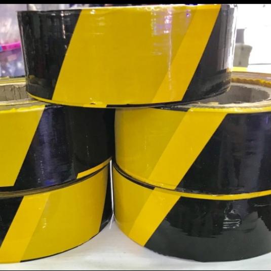 Jual Police line Kuning Hitam /Garis polisi 2in x 300 meter - Jakarta ...