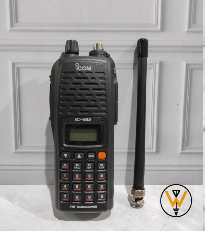Promo ICOM V82 V-82 7W HT VHF, RAPID+ BP 222N+BC 144N ORI BARU HIGH ...