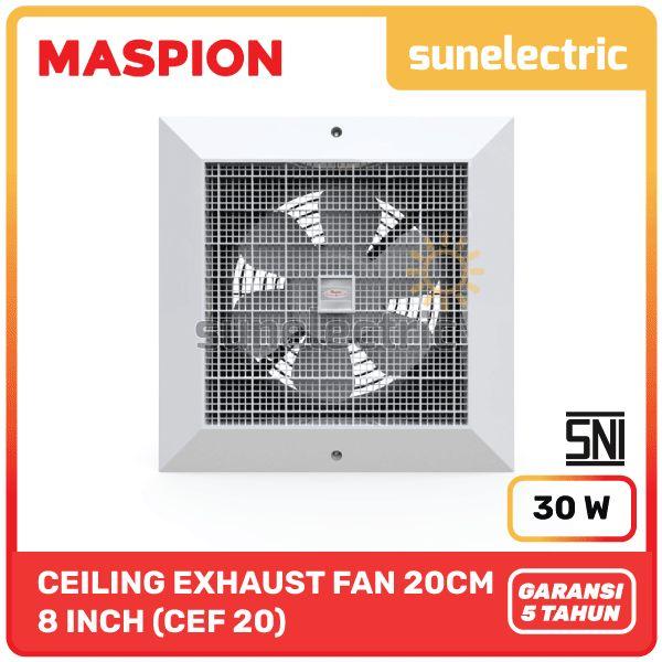 Jual Ceiling Exhaust Fan (Plafon) Maspion 8" (20 cm) | CEF20 - Jakarta ...