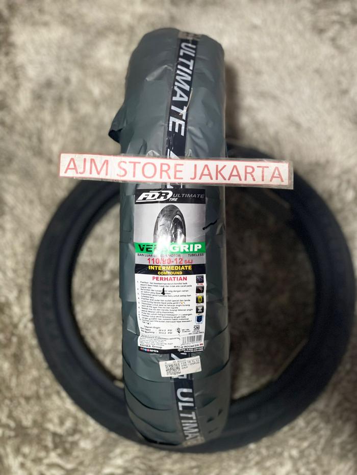 Jual FDR VeloGrip 110/90-12 Tubeless... Intermediate Compound ...