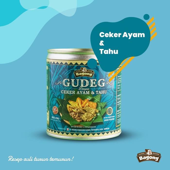 Jual Gudeg Jogja Bagong Oleh Oleh Khas Yogjakarta GD-03 - Ceker Ayam ...