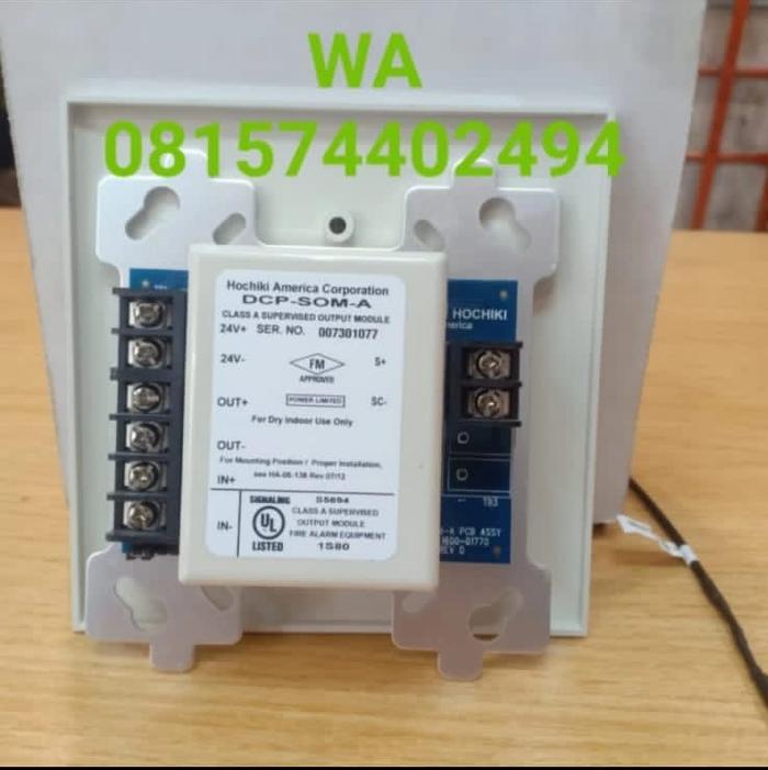 Jual HOCHIKI Class A Supervised Output Module DCP-SOM-A - Jakarta Pusat ...