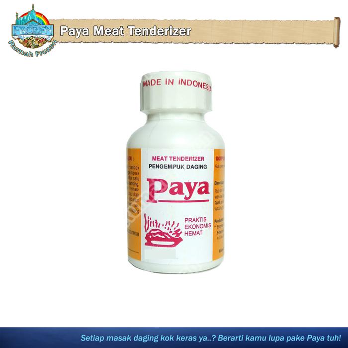 Jual Bumbu Paya Pengempuk Daging 70gr | Paya Meat Tenderizer | Daging ...