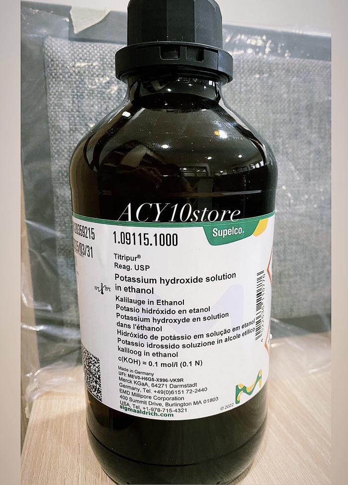 Jual MERCK 1.09115.1000 Potassium Hydroxide Solution in Ethanol 1L ...