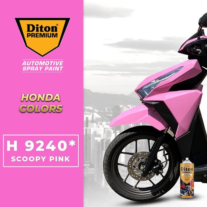 Promo Cat Semprot DITON PREMIUM Honda Colors - Scoopy Pink H 9240 ...